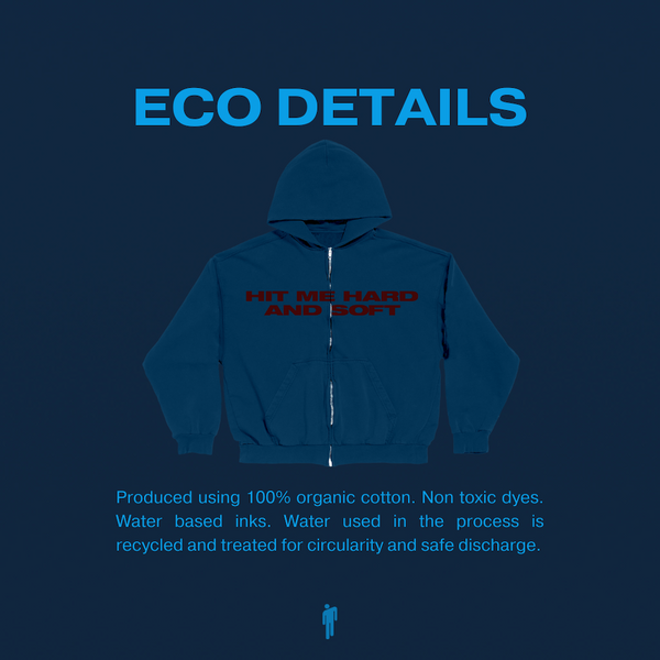 Blue & Red Zip Hoodie | Billie Eilish Official AU Store - Billie Eilish ...